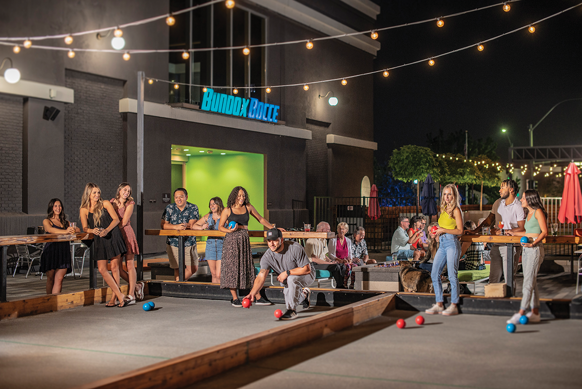 Bundox Bocce - The Riverwalk District